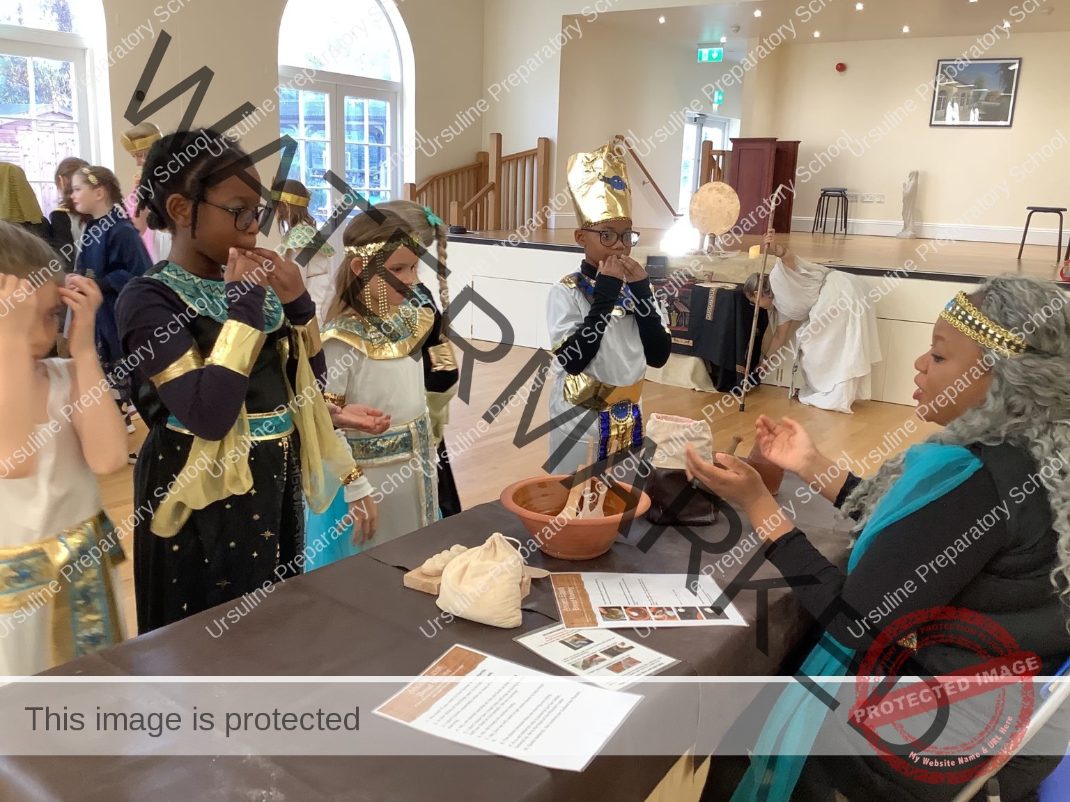 Upper One – Ancient Egyptian Day – Ursuline Prep School